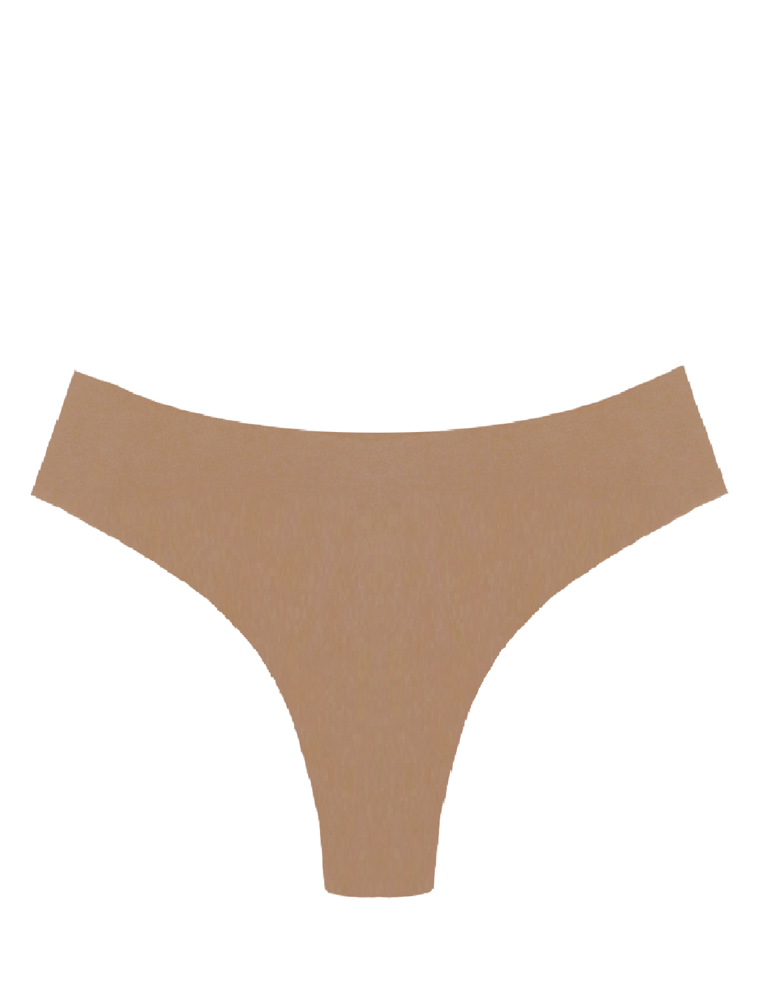 Seamless, Organic Cotton Low Rise Thong. No Show Thong Underwear ...