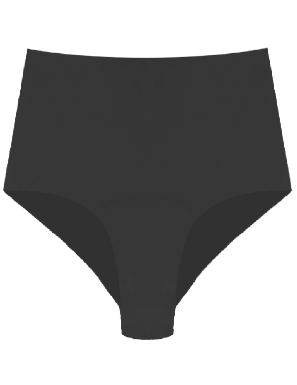 Seamless, Organic Cotton High Waist Hipster. No Show Cotton Underwear ...